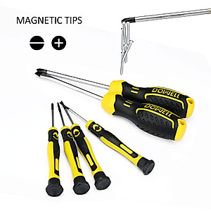 DOWELL Tool Kit Household Tool Set 185-Piece General Hand Tool Kit with Toolbox Storage Case HYT185