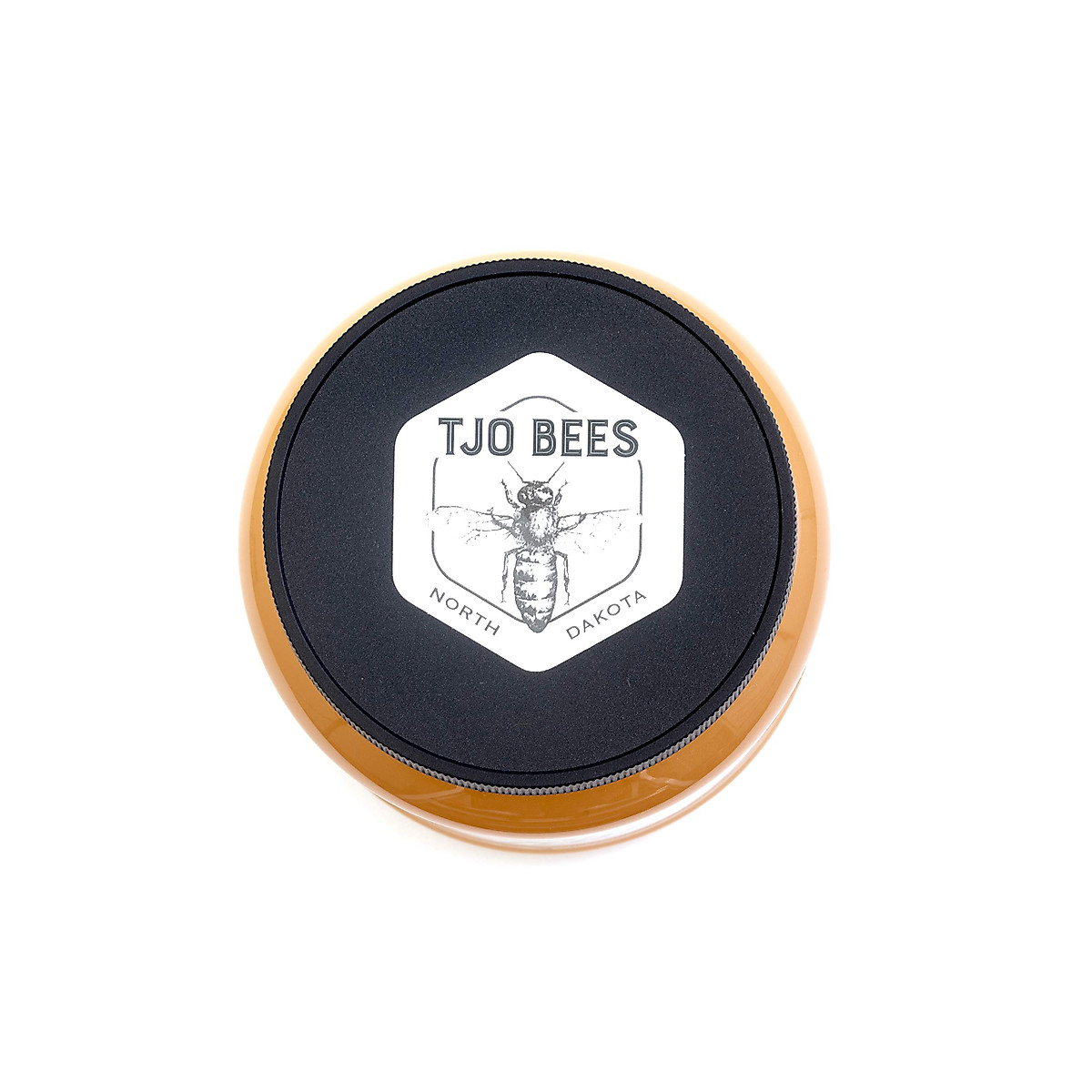 TJO Bees Raw and Unfiltered Honey (5 LB (80 OZ) Jar)