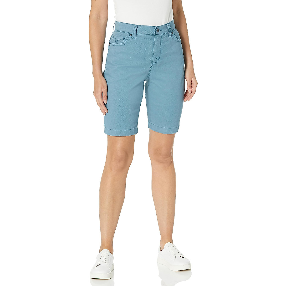 Gloria Vanderbilt Women's Amanda Bermuda Short, Lakeside