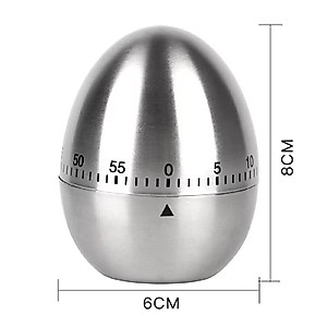 Egg Timer Kitchen Timer for Cooking, Efficient Timer 60 Minute No Batteries Required, Time Management Gadgets for Cooking, Learning, Meeting - A Lovely & Unique Gift