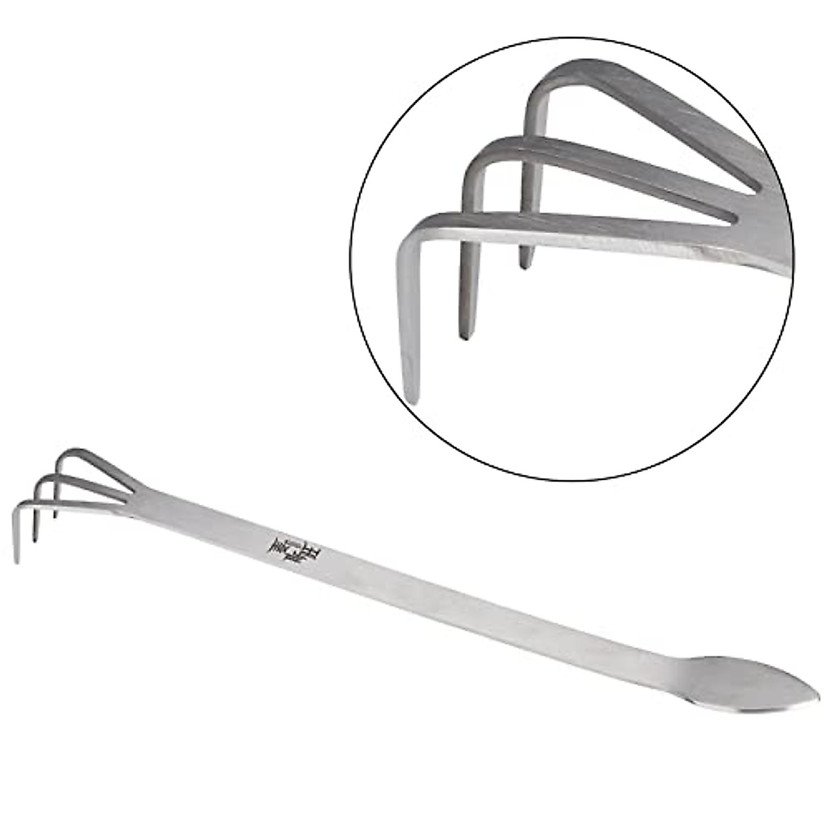 Rake Bonsai Tool Bonsai Tweezers 2 in 1 Stainless Steel Bonsai & Gardening Tool Root Rake + Spatula