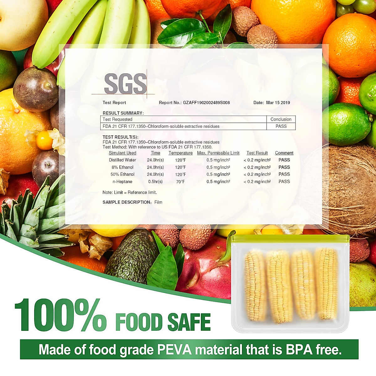 Reusable Food Storage Bags