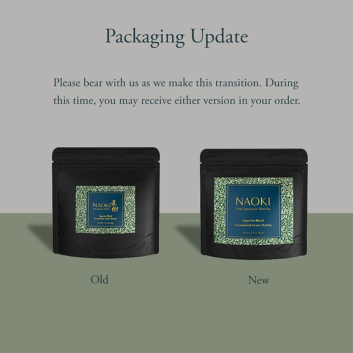 Naoki Matcha Superior Ceremonial Blend – Authentic Japanese First Harvest Ceremonial Grade Matcha Green Tea Powder from Uji, Kyoto (50g / 1.75oz)