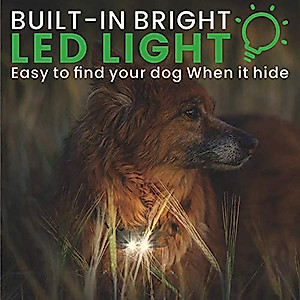 FunniPets Dog Training Collar 2600ft Range - Dog Shock Collar with Remote Waterproof Electronic Dog Collar for Small Medium and Large Dogs with 4 Training Modes Light Static Vibration Beep