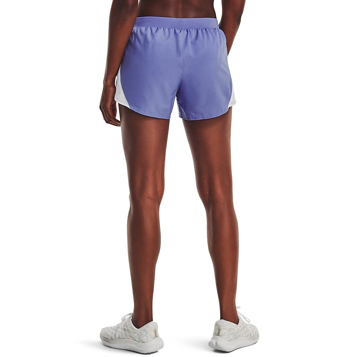 Under Armour Women's Fly by 2.0 Running Shorts, (495) Baja Blue/White/Reflective, Small