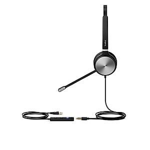 Yealink UH36 Series Headset, Wired Single-Ear | Teams Certified (UH36 Mono)