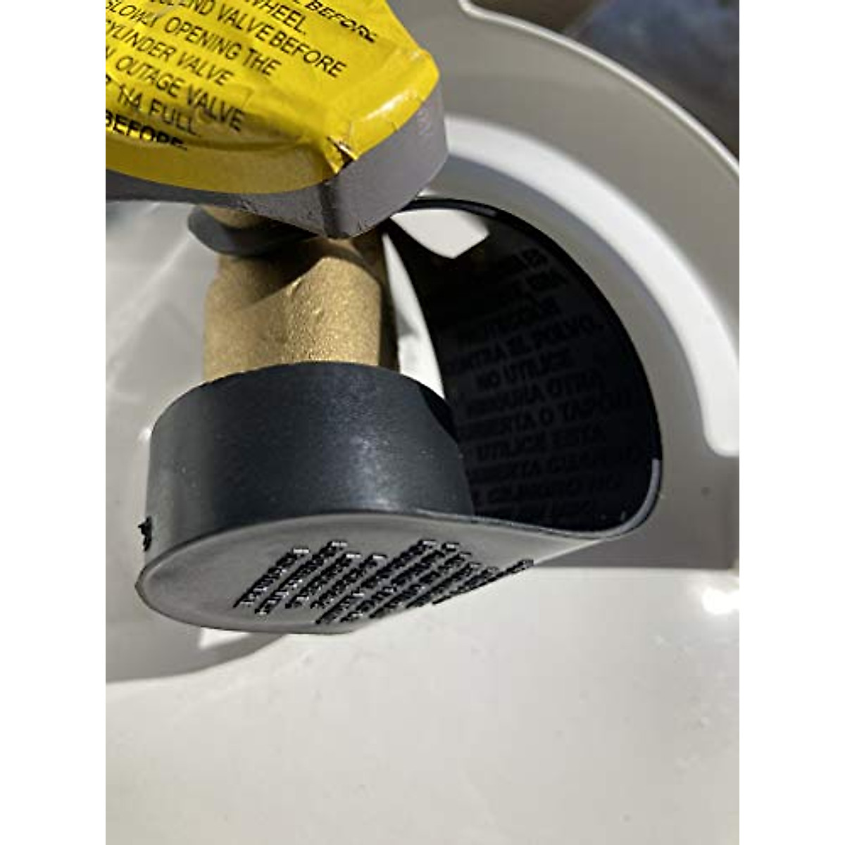 QCC1 Propane Tank Gas Fitting Plastic Cover (Pack of 2)