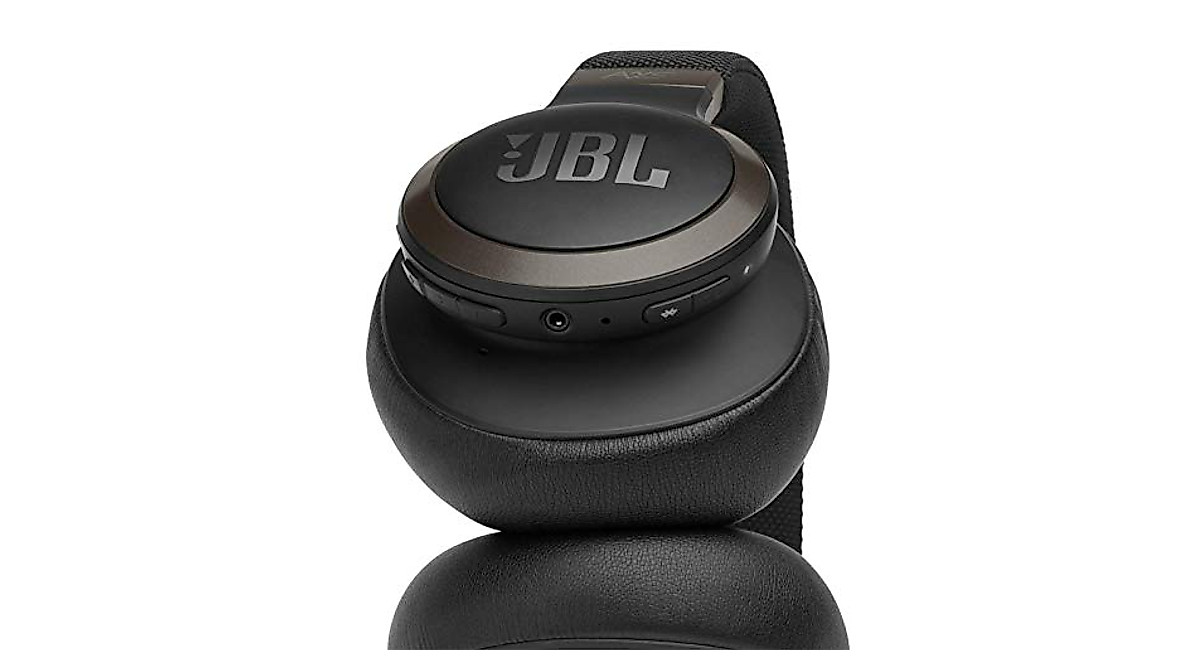 JBL Live 650 Wireless Headphones with Noise Cancellation - Black