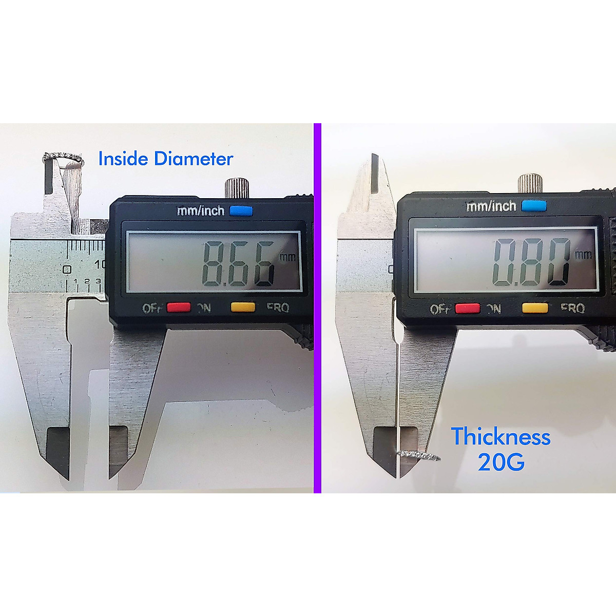 Jewelry Avalanche 20G 14Kt Nose Ring with 7-stone 0.07ctw Diamonds - 8mm Inside Diameter Nose Hoop - Prong set Stone Half Eternity Nose Ring Yellow Gold/Rose Gold/White Gold 14K White Gold-WGDIA