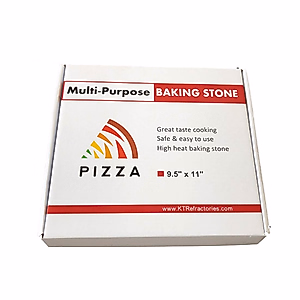 Multi-Purpose Baking Stone, Pizza Stone (10'' x 11'')