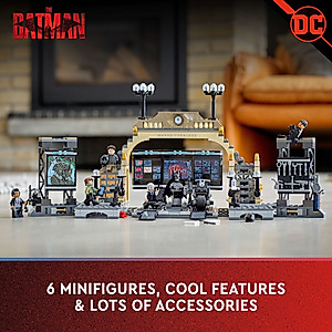 LEGO DC Batman Batcave: The Riddler Face-Off 76183 Building Kit; Cool Gotham City Batcave Toy for Kids Aged 8+ (581 Pieces)