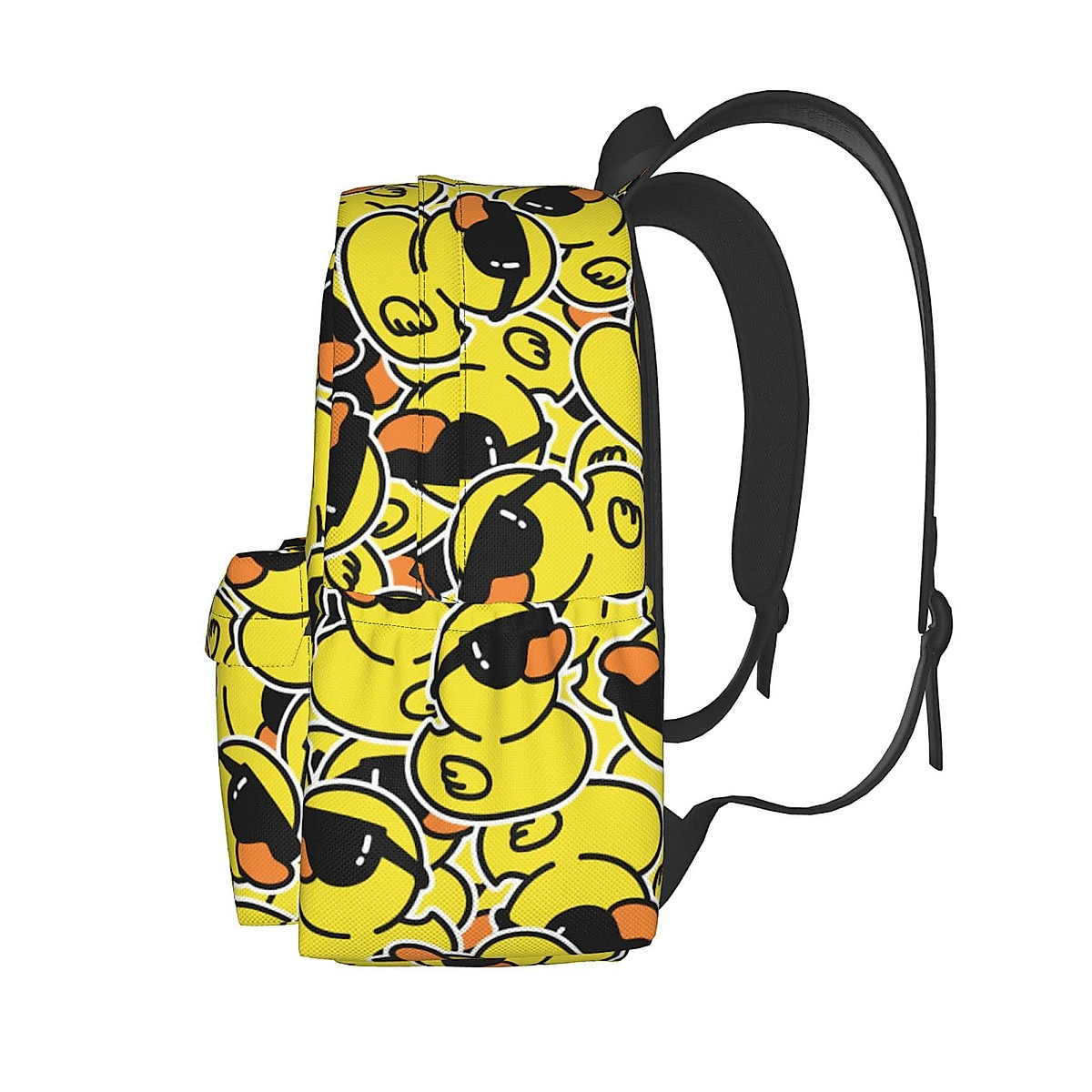 Sunwarshile Duck Pattern Backpack Book Bags Lightweight Casual Laptop Backpacks Travel Daypack For Man Woman