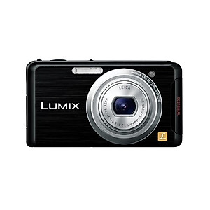 Panasonic digital cameras Lumix Wi-Fi equipped with black DMC-FX90-K