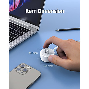 Power Cord Fit for Google Nest Mini (2nd gen) Smart Voice Speaker, Nest WiFi AC2200 (2nd gen) Router Power Supply Adapter AC Charger