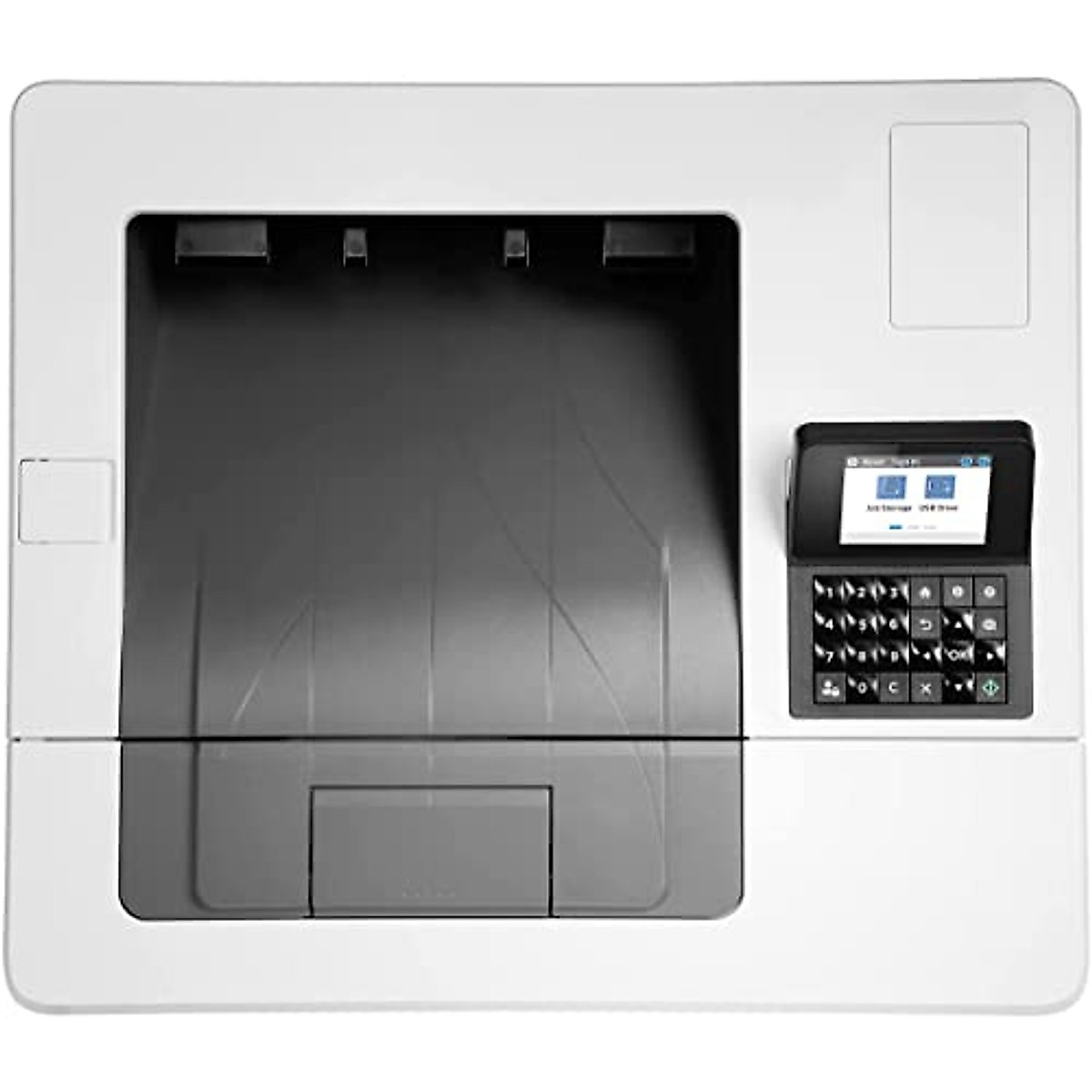 HP Laserjet Enterprise M507n Print Only Wired Monochrome Laser Printer, White - 2.7" LCD, 45 ppm, 1200 x 1200 dpi, 1.5GB Memory, 650 Sheets Input, USB 2.0 Ethernet Connectivity, Cbmou Printer Cable