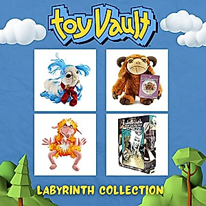 Toy Vault Labyrinth Firey Plush, Creature Stuffed Toy from Jim Henson's Labyrinth Classic Movie