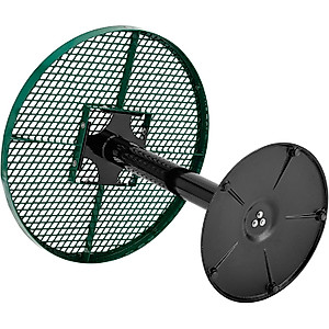 Global Industrial 36" Round Outdoor Counter Height Table with Pedestal Base, 36" H, Green