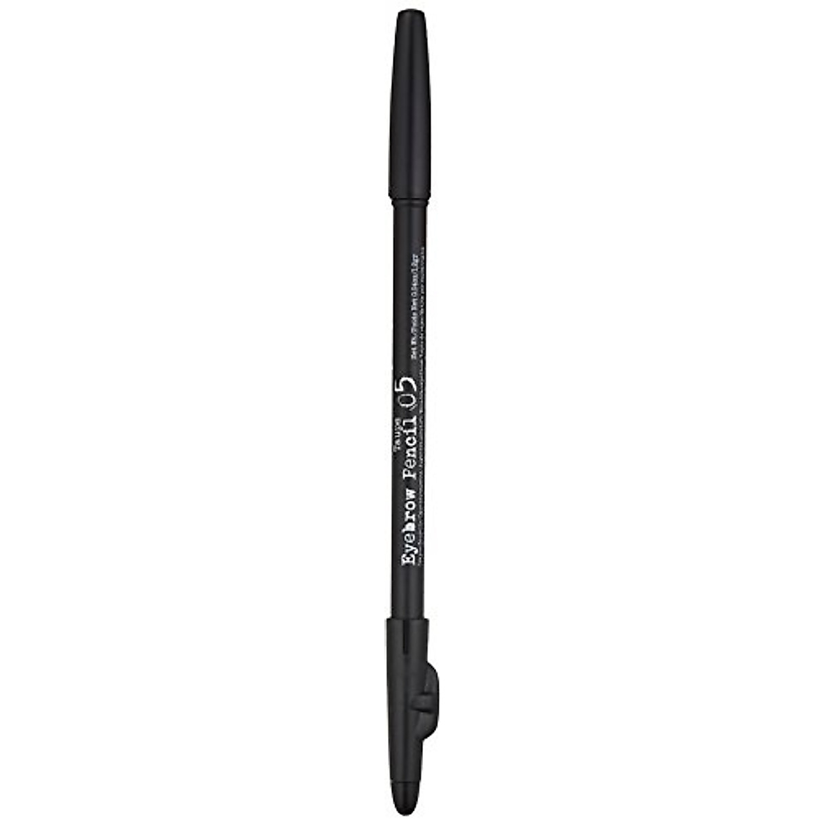 The BrowGal - 3 in 1, Skinny Eyebrow Pencil - 05 with Sharpener Cap & Spoolie Brush - Draws Tiny Brow Hairs & Fills in Sparse Areas & Gaps, Sharp Enable, Longwear, Long Lasting – 7.4 In, Taupe Color