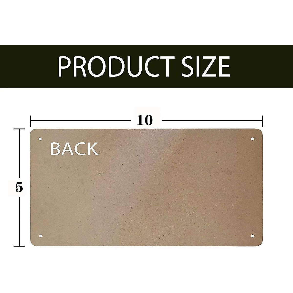 Eeypy Woodland Baby Rectangle Door Hanger Baby Door Hanger Baby Room Decor Rustic Wood Wall Sign 5x10 Inch