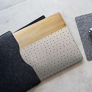 Cute Abstract Polka Dots Pattern Custom Customized Personalized Shockproof Laptop Case Compatible with MacBook Pro Air 12 13 15 16 Slim Design Cover
