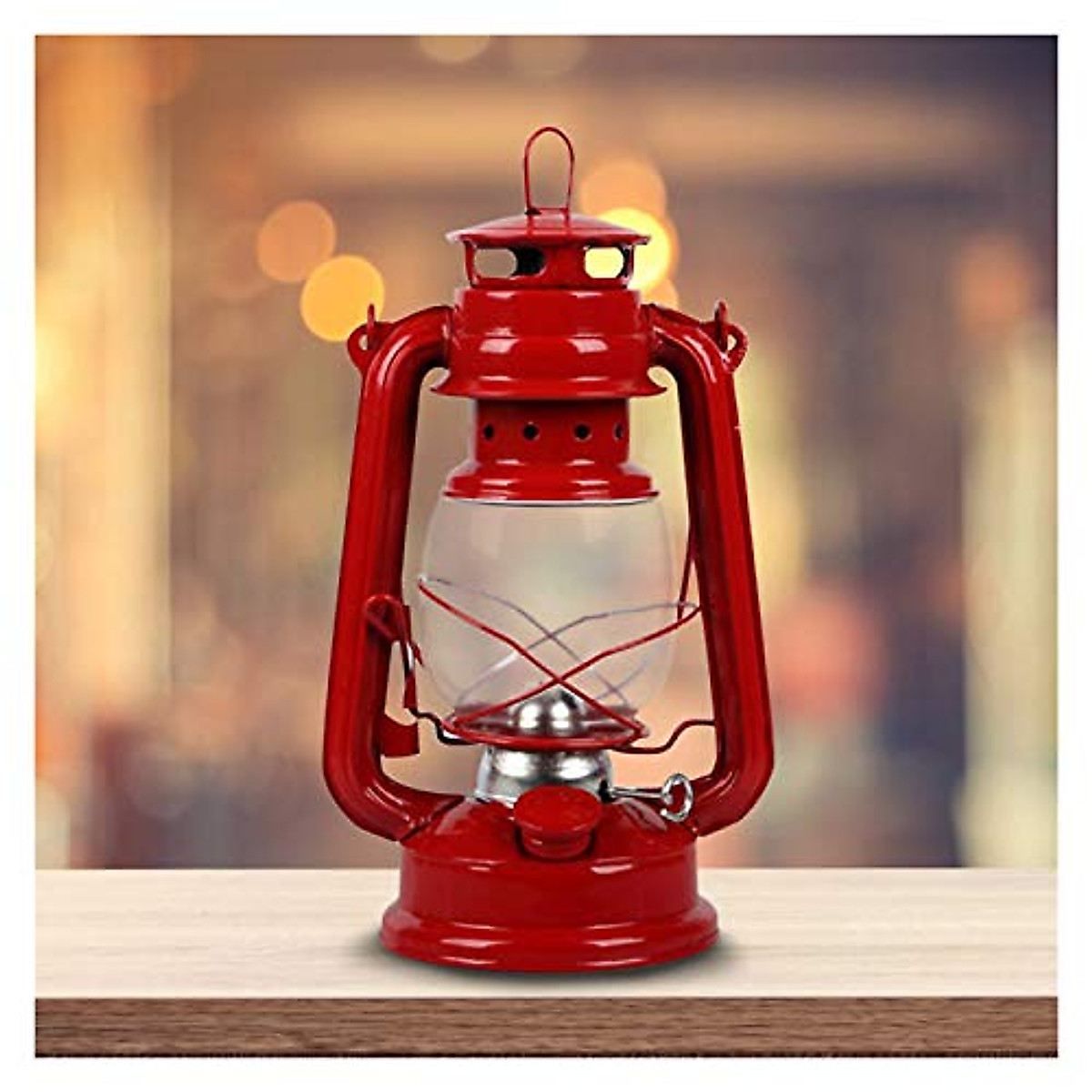 GAOZ Outdoor Lights Kerosene Lamp Portable Lantern Night Hiking Decorative Indoor Camping Light Retro Small Multifunction Iron Structure Tent for Home,Garden,Yard,Decorations