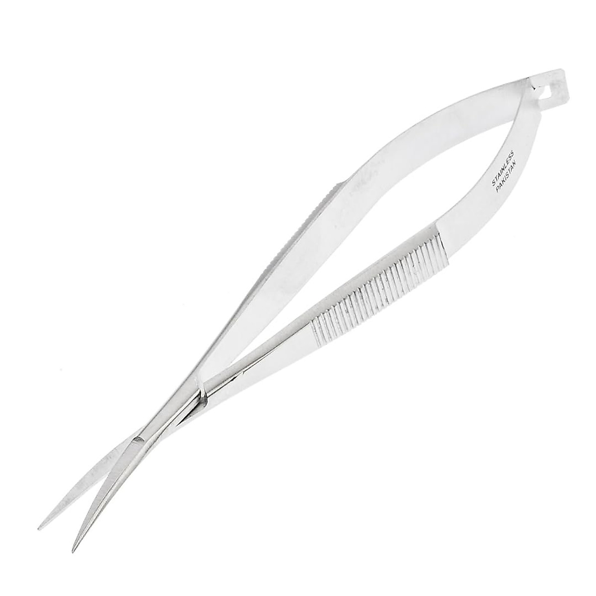 SE 4-1/2" Curved Iris Scissors with Spring - SP46C