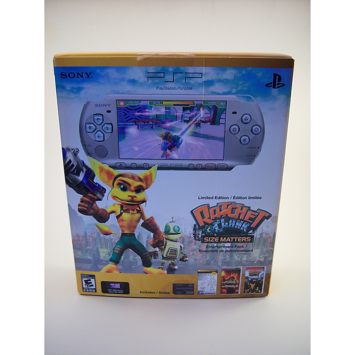 PlayStation Portable Limited Edition Ratchet & Clank Entertainment Pack - Mystic Silver