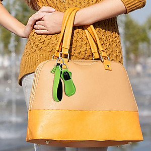 30-Piece Lipstick Holder Wristlet Keychain Clip-on Sleeve Pouch with Colored Tassel Pendants for Women Travelling