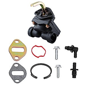 Wadoy 1255902-S Fuel Pump Compatible with Kohler Lawn Mower Garden Equipment Engine CH11-CH15 CV11-CV16 HP Motor Replaces 12 393 03 12 559 01 12 559 01-S