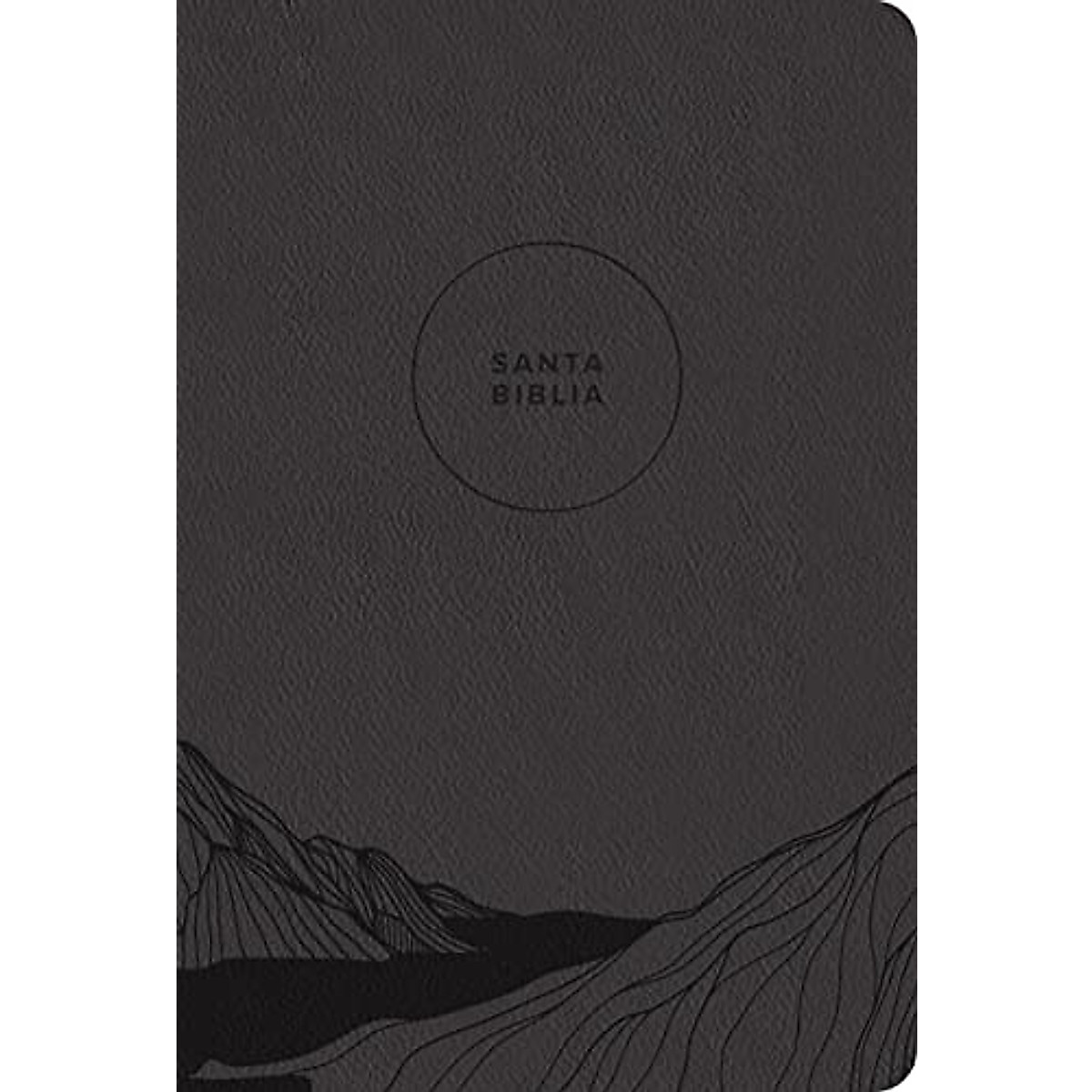 Santa Biblia NTV, Edición compacta, letra grande (SentiPiel, Carbón, Índice, Letra Roja) (Spanish Edition)