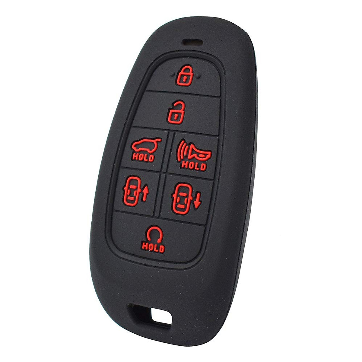 Silicone Key Case Fob For Hyundai Nexo Sonata 2019 2020 Keyless Remote Key Cover Shell Skin Sleeve Protector