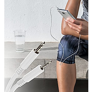 GALVANOX Replacement Cord for Bose Headphone Cable Compatible with Bose QC35 II / QC45 (White)