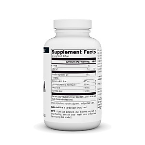 Source Naturals Mega-GLA 300 - Borage Seed Oil That Is Hexane-Free - 120 Softgels