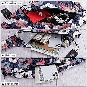 HUA ANGEL Sling Bag, Fashion Crossbody Chest Bag Shoulder Daypack Travel Hiking Gym Casual Sling Backpack