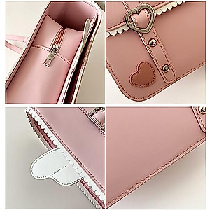 Kawaii Backpack Japanese Anime Cosplay Bag Goth Accessories Cross Heart Wings