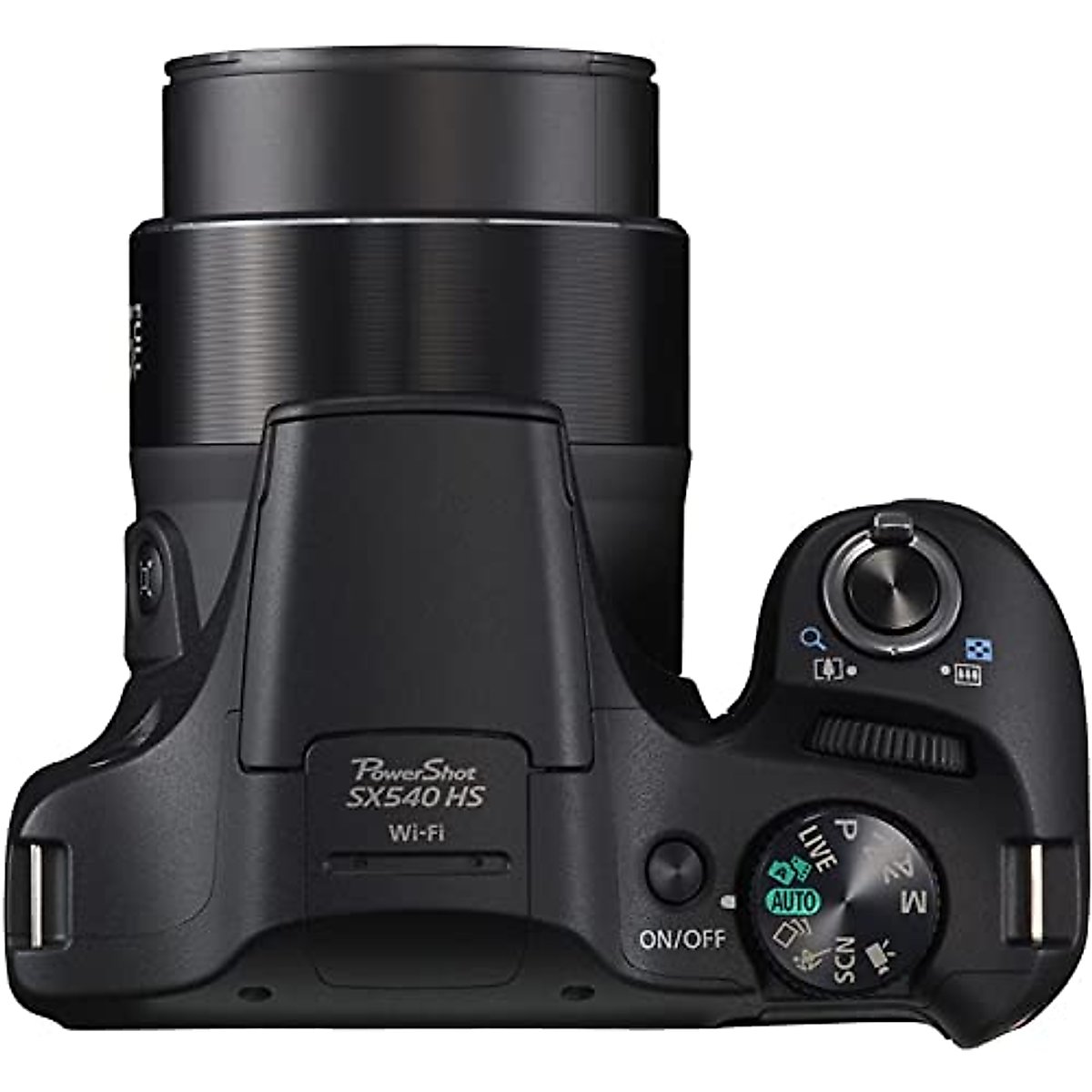 Ca-non (Renewed) PowerShot SX540 HS Digital Camera, Wi-Fi & NFC Enabled - with Built-in Flash, 50x Optical, 4X Digital and 200x Combined Zoom with Optical Image Stabilizer