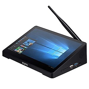 Tablet Computer, PiPo X10s All-in-One Mini PC 10.1 inch 6GB+64GB Windows 10 IntelCeleron J4105 Quad Core Tablet PC, Support WiFi BT TF Card RJ45