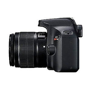 Canon EOS Rebel T100 DSLR Camera with EF-S 18-55mm f/3.5-5.6 III Lens, 18MP APS-C CMOS Sensor, Built-in Wi-Fi, Optical Viewfinder, Impressive Images & Full HD Videos, Includes 32GB SD Card