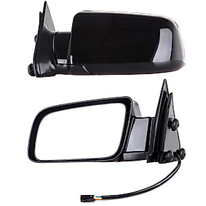 ECCPP Driver and Passenger Power Side View Mirrors Replacement Replacement fit For Chevy For GMC Pickup Truck SUV 15764757 15764758