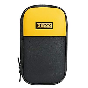 ZIBOO C35 Multimeter Meter Soft Case,Use for Clamp Meter Multimeter KYORITSU, HIOKI Testo Sanwa，FLUKE…