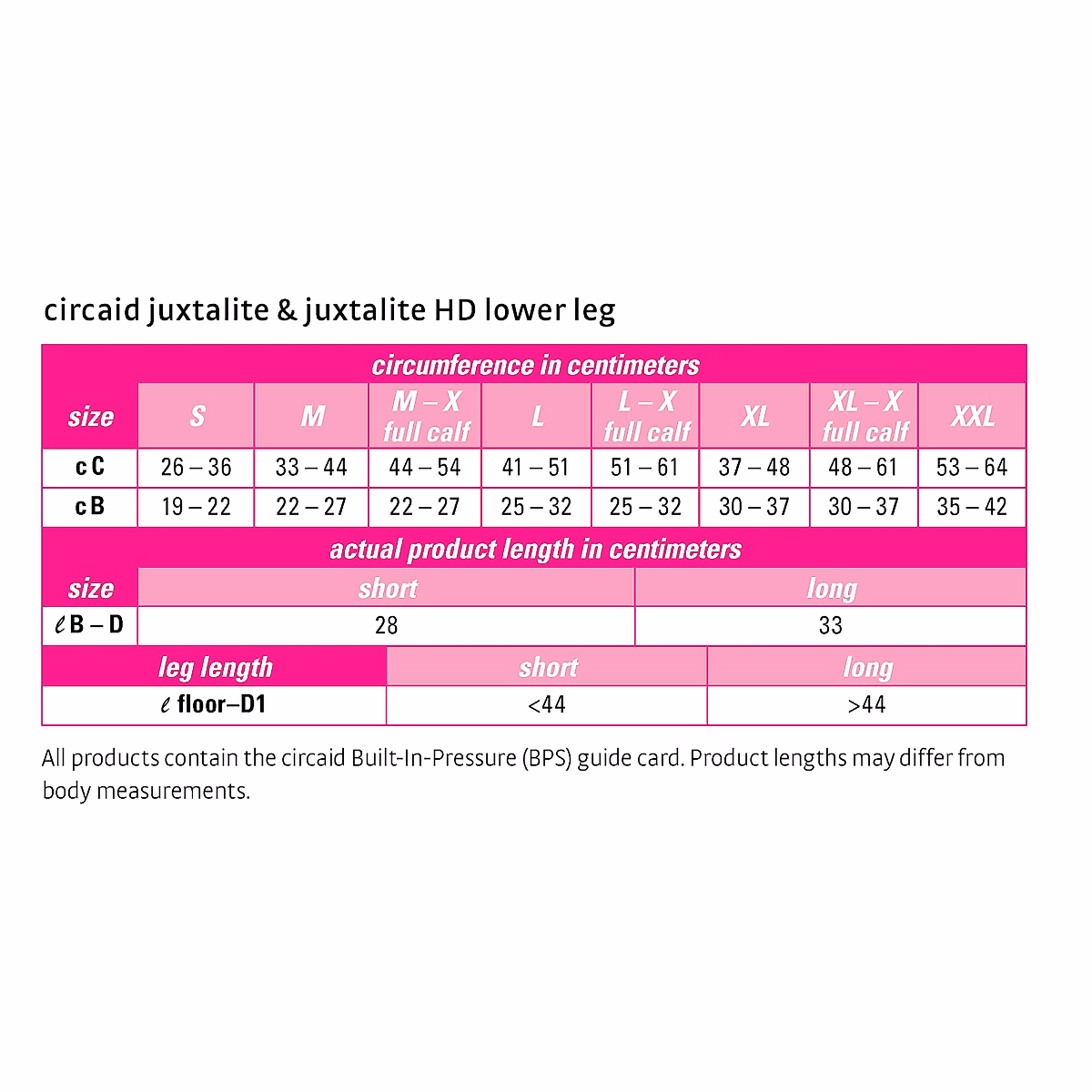 CircAid Juxtalite Lower Leg System Designed for Compression and Easy Use - Medium (Full Calf)/ Long