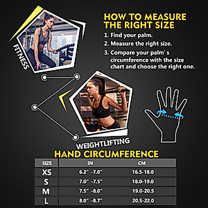 ihuan Breathable Weight Lifting Gloves: Fingerless Workout Gym | Wrist Support | Enhance Palm Protection | Extra Grip for Fitness| Training | Rowing | Pull-ups