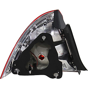 Evan Fischer Passenger Side Tail Light Compatible With 2010-2012 Ford Fusion Lens and Housing