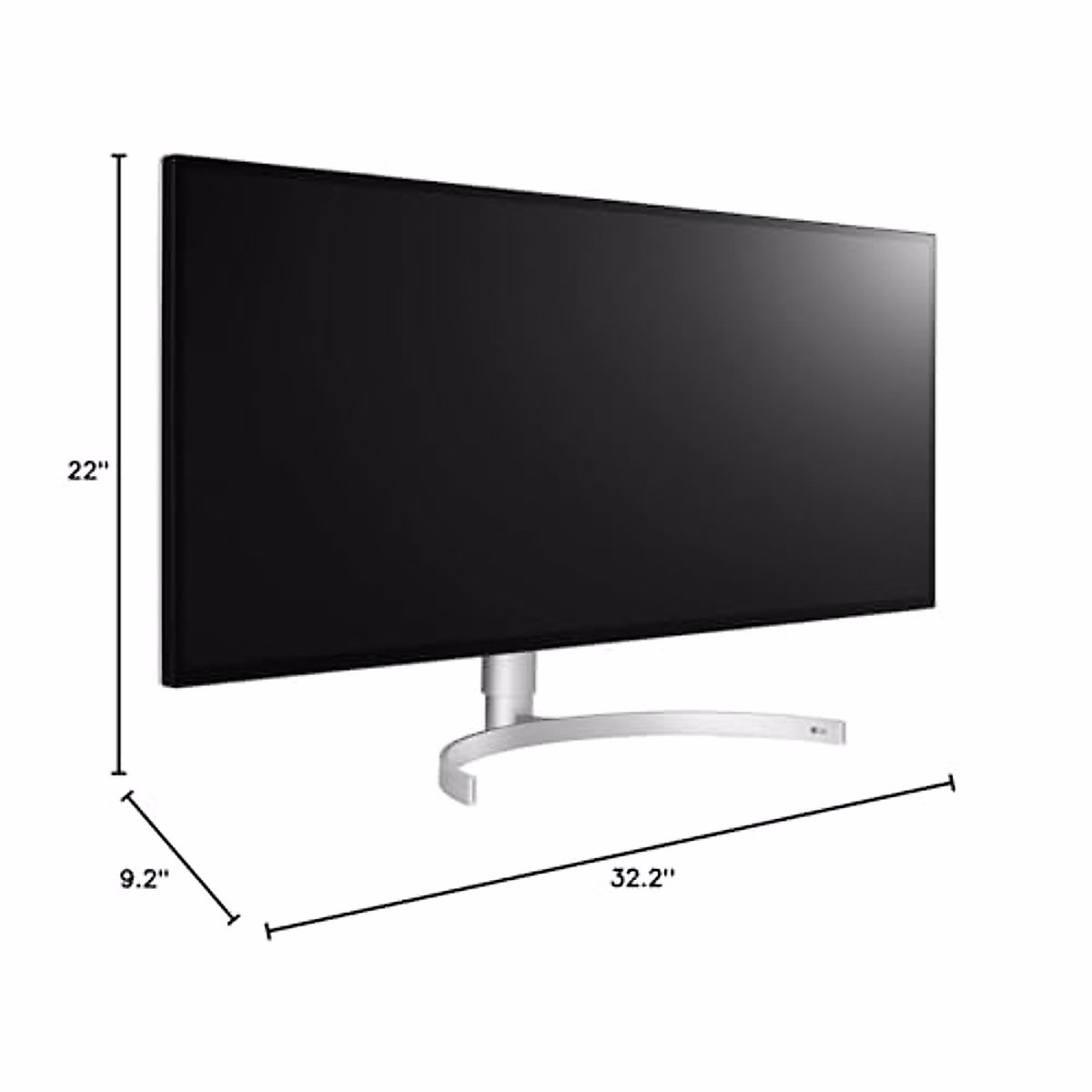 LG 34WK95U-W 34"UltraWide 5K Nano IPS LED Monitor with Built-In Speakers, 5120x2160