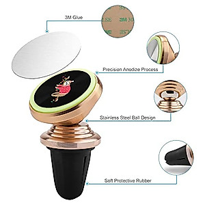 Funny Sloth Magnetic Phone Holder for Car Air Vent Holder Clip Compatible with All Smartphones & Tablets