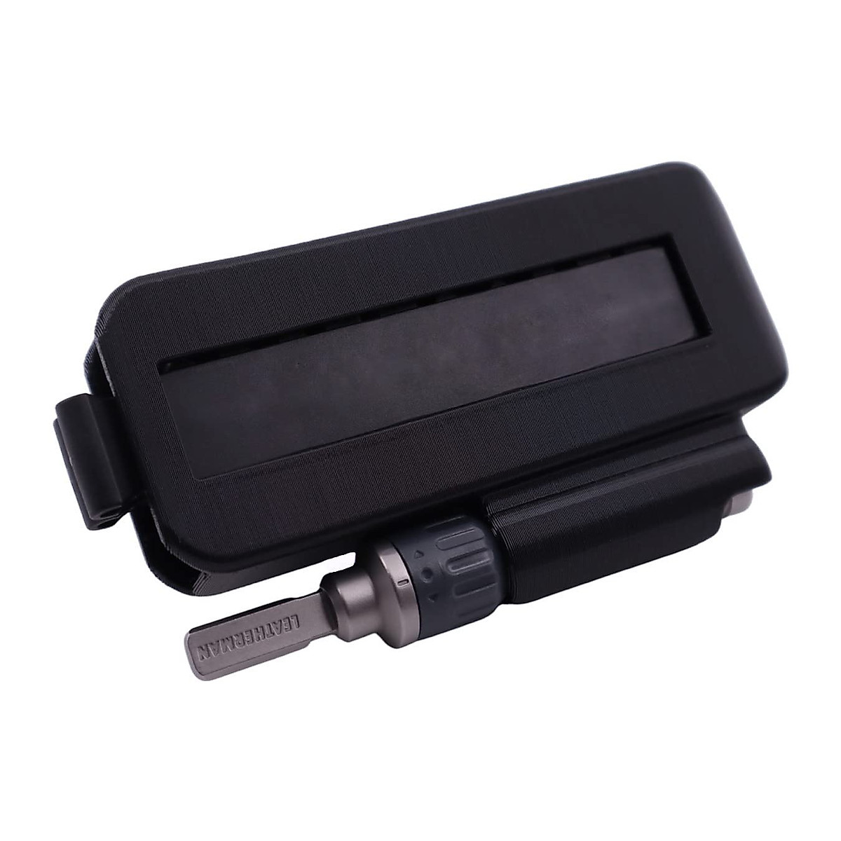 HoldMyGear Sheath compatible with Leatherman Bit Kit and Ratchet Driver Extender (Tools not Included) (1.5" belt clip)