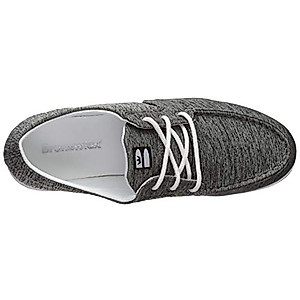 Brunswick Ladies Karma Bowling Shoes- Grey/White, 8.5