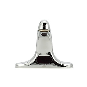 Zurn Z6915-XL-MV AquaSense Centerset Sensor Faucet with 0.5 GPM Aerator, Mixing Valve, and 4" Deck-Mount Spout in Chrome