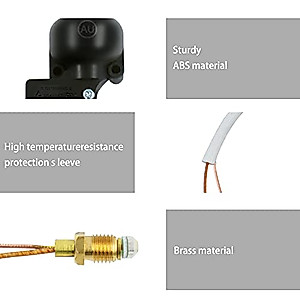 MCAMPAS Patio Heater Tilt Switch with Thermocouple, Universal repair Replacement For Patio and Room Heater Garden Outdoor Heater FD4 Dump Safety Switch Control Kit