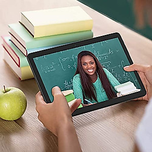 LECTRUS Tablet 10 inch Android 9.0 (GMS Certified), 32GB Storage, Quad Core Processor, 3G Tablet PC with Dual Sim Card Slots and Cameras, IPS HD Touchscreen, WiFi, Bluetooth, GPS, YouTube, Netflix